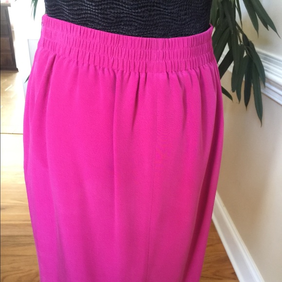 Rena Rowan | Skirts | Rena Rowan 0 Silk Skirt Nwot | Poshmark